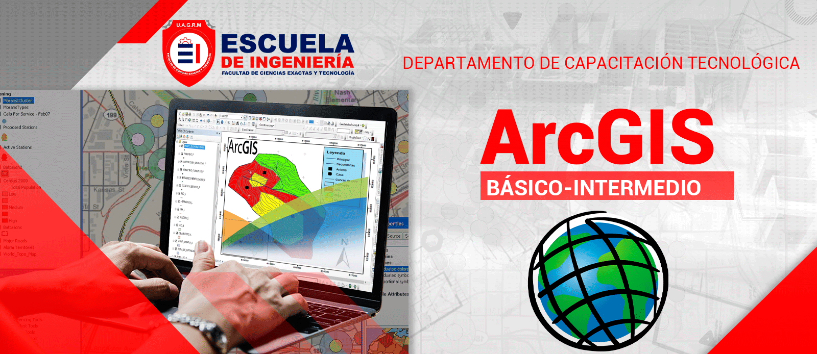 ArcGIS Básico-Intermedio | Escuela de Ingeniería - UAGRM